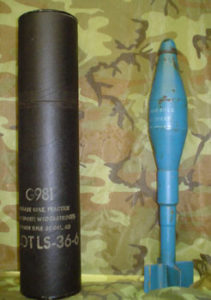 M31 PRACTICE RIFLE GRENADE PLUS CASE – Indiana Army Surplus